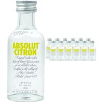 Absolut Citron Lemon Vodka Mini 5cl | Compare Prices
