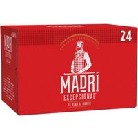 Madri Excepcional Premium Lager 24x330ml | Compare Prices