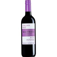 Waitrose Rich and Intense Italian Red | Compare Prices