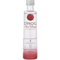 Red berry flavoured vodka 50ml | Compare Prices
